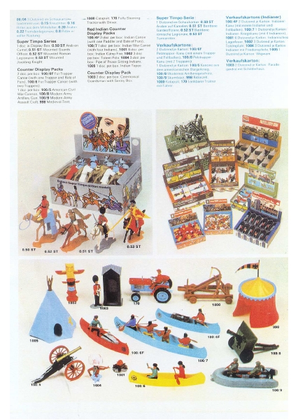Toy soldiers and real battles: Timpo Toys catalog 1972 England