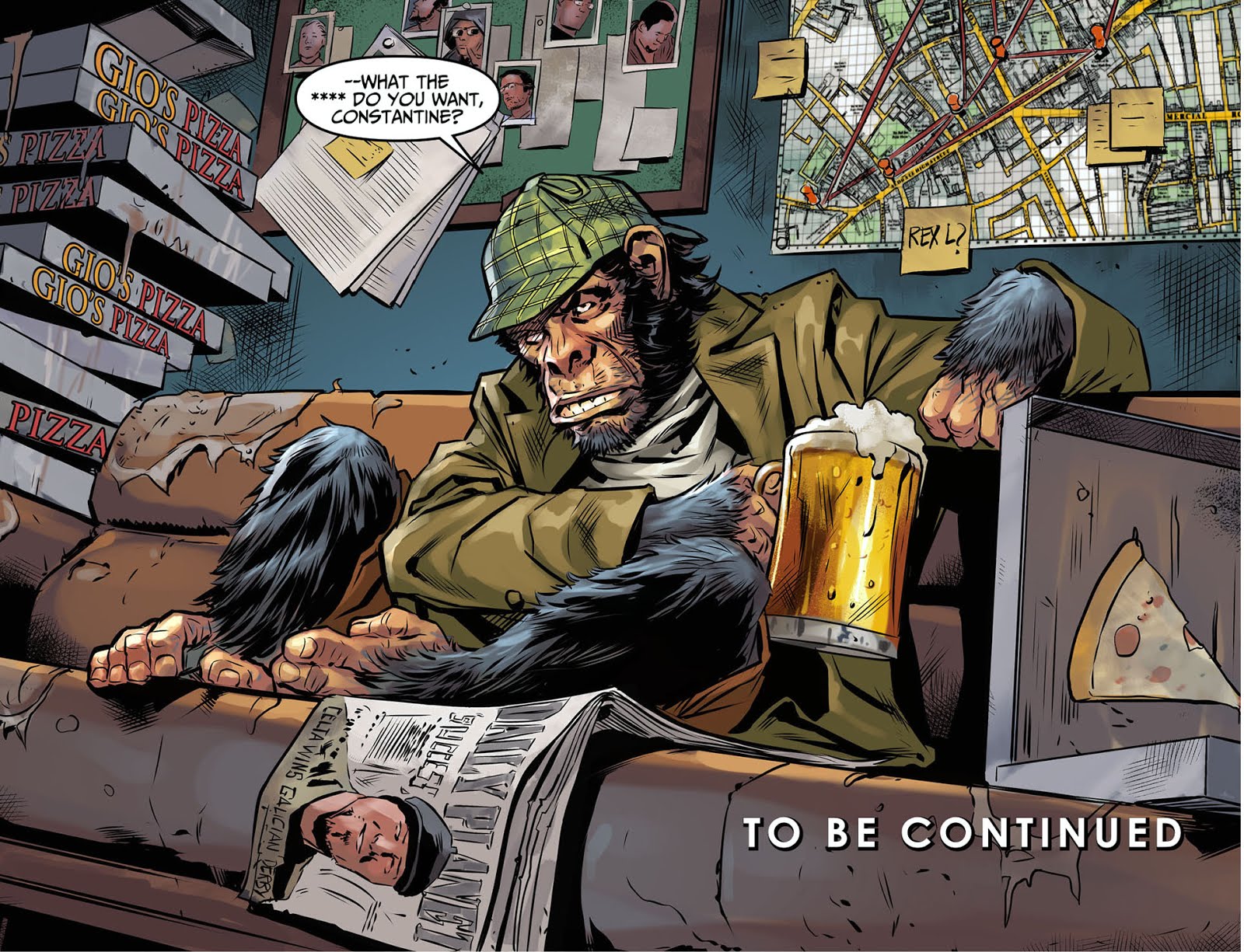DC Comics: Detective Chimp