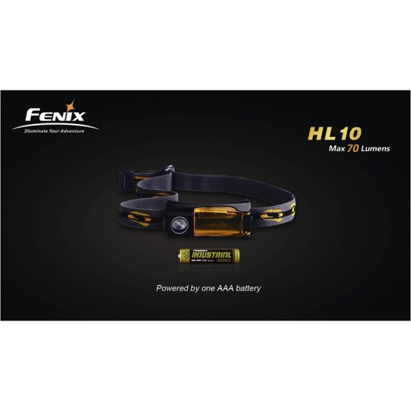 Sun Flashlight จำหน่าย ไฟฉายประสิทธิภาพสูง: ไฟฉายคาดหัวคุณภาพสูง Fenix HL10