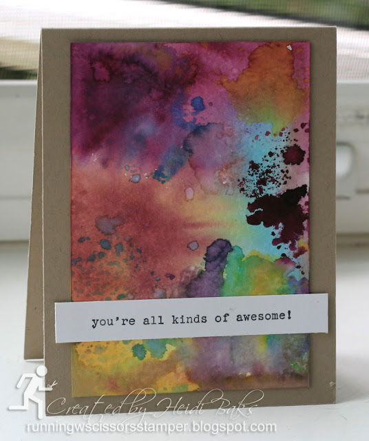 RunningwScissorsStamper: Technique Tuesday: Ink Smash Technique