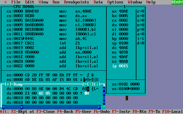 33 Program to swap two numbers in 8086 Microprocessor ~ Coding Atharva