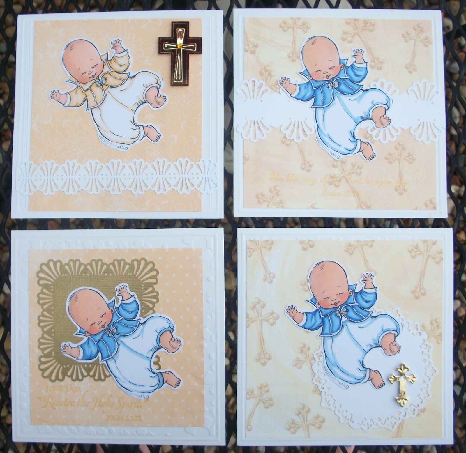 For the Love of Cardmaking: Baptism Cards