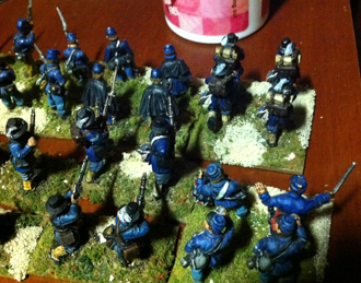 Project Black Powder: Re-basing ACW Yank miniatures