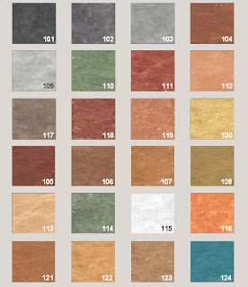 Hormigon Impreso y Pulido: Carta de Colores