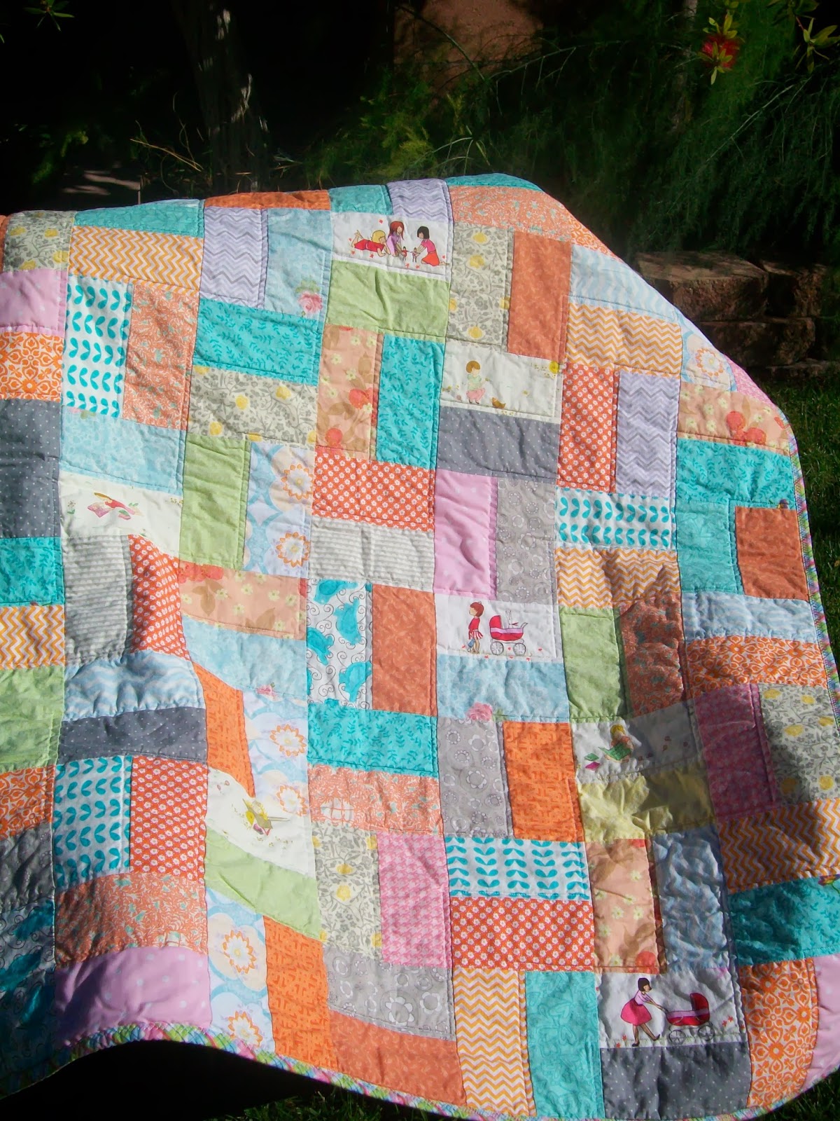 Grace and Love {a craft blog}: A Quilt for Lauren