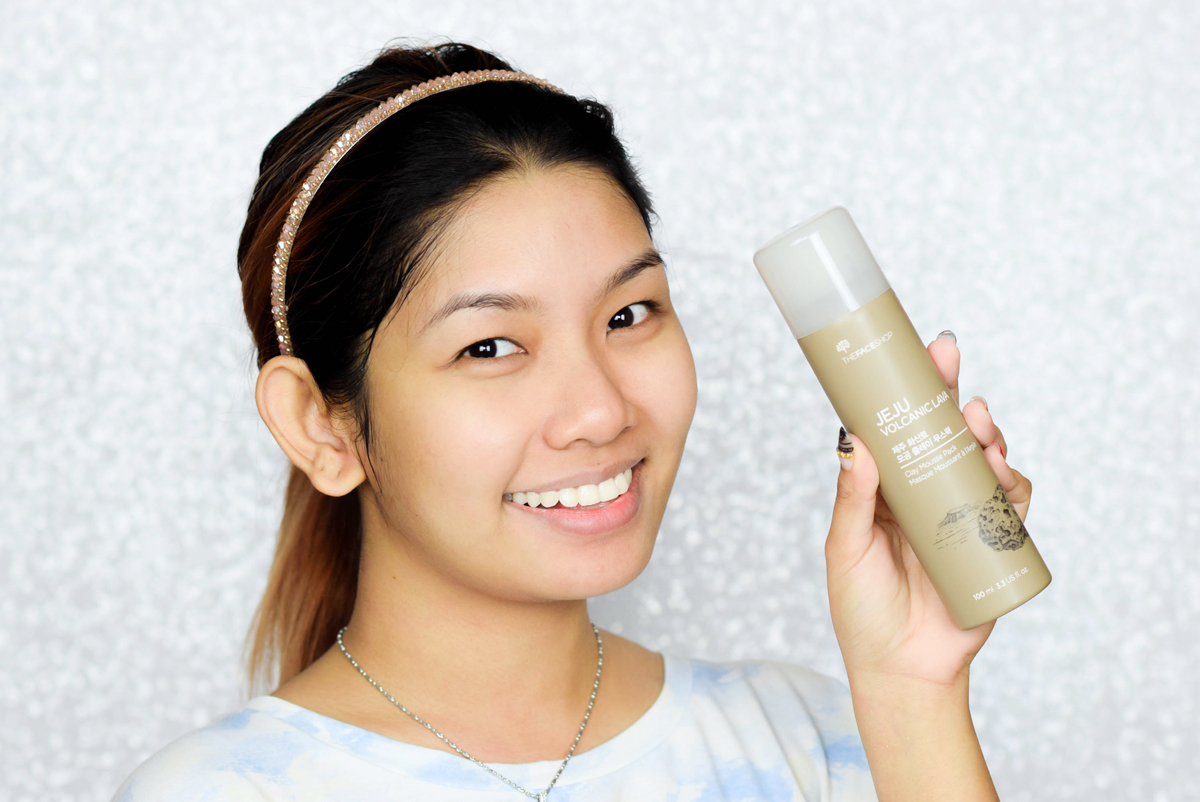 Pen My Blog: The Face Shop Jeju Volcanic Lava Clay Mousse Pack