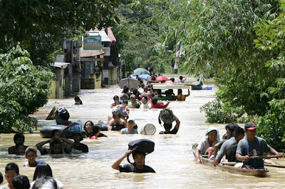 Calumpit Bulacan still flooded in 300 barangays