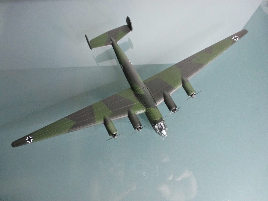 1/144 airbattle: 1/144 Messerschmitt Me 264 - by Altaya (Ixo)