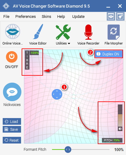 Morgan Man Voice Simulator Program - goographics