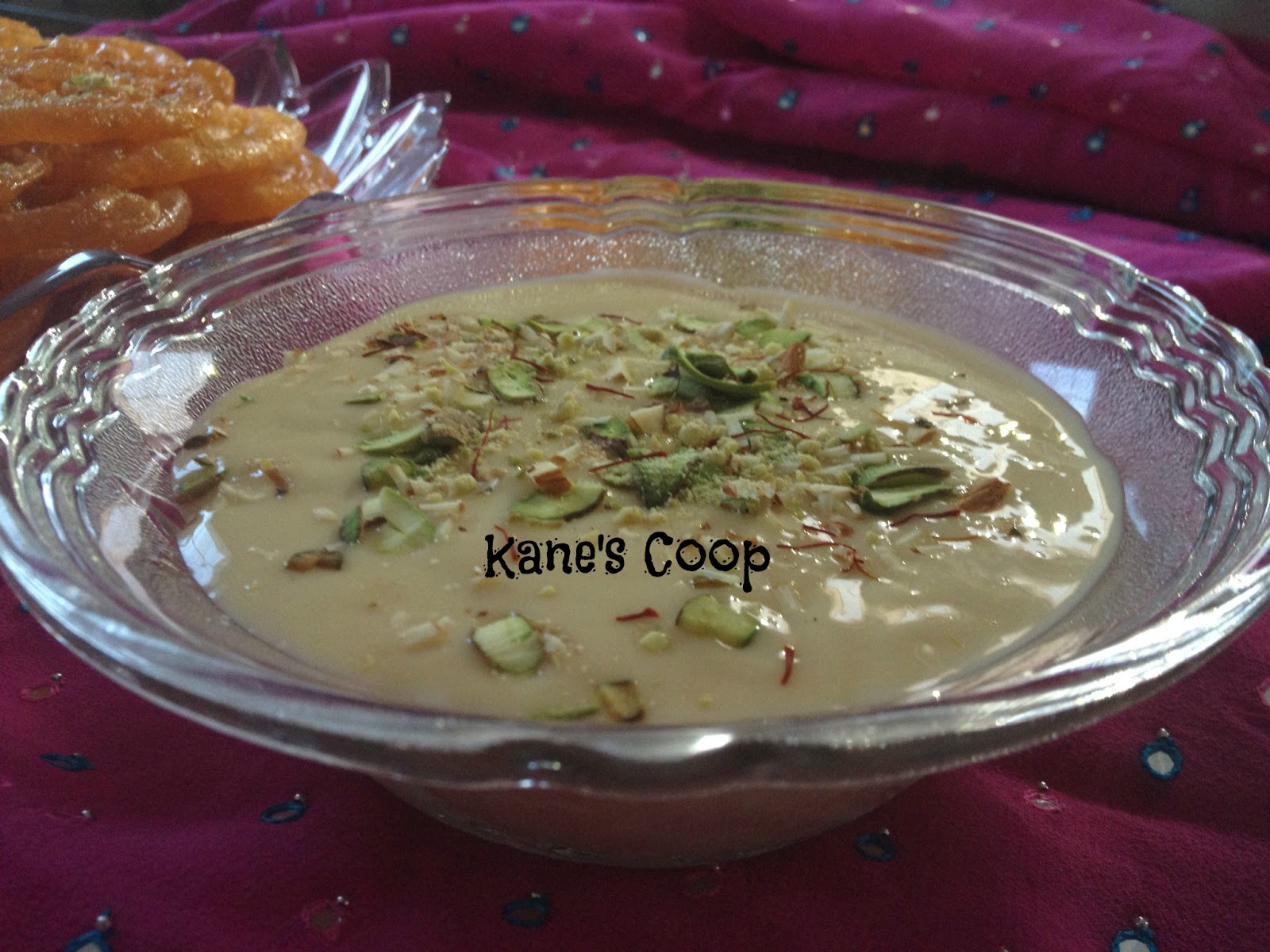 Kane'sCoop: Dasara Special : Jalebi with Rabdi
