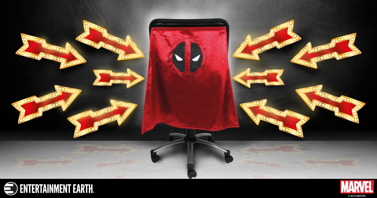 Entertainment Earth Deadpool Chair Cape™ - Now in Stock!