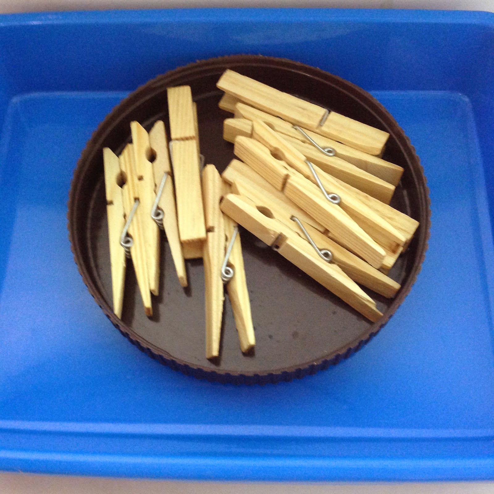Raising A Montessorian: Wooden Pegs Activities