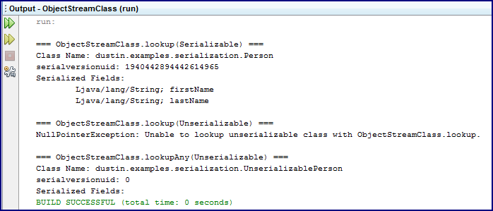 Inspired By Actual Events Objectstreamclass Peeking At A Java Object S Serialization