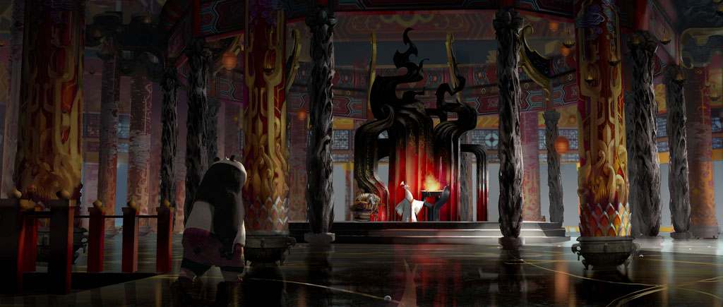 Extracurricular activities: KUNG FU PANDA 2 art - See the Movie!