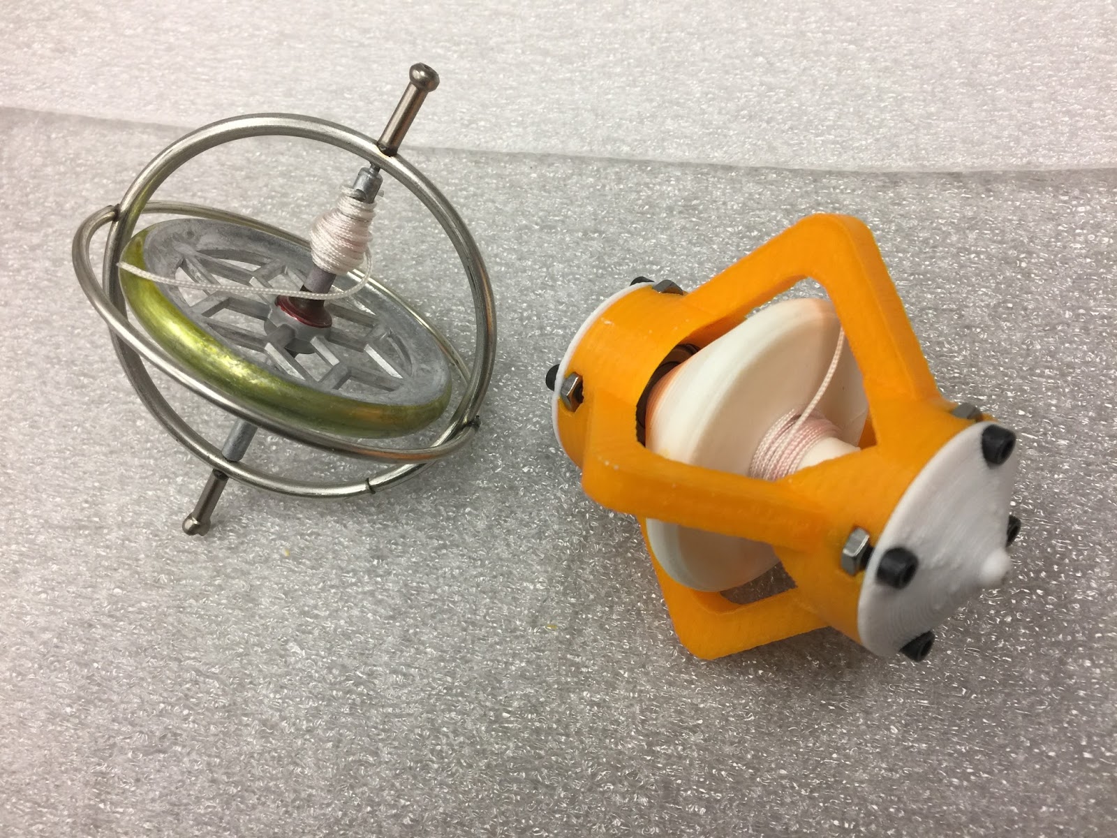 Eric Prints: Gyroscope (3D Printed)