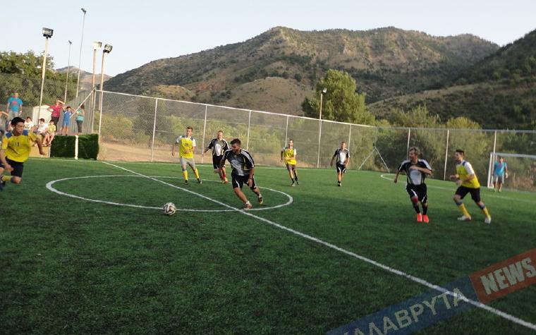4o ΤΟΥΡΝΟΥΑ ΠΟΔΟΣΦΑΙΡΟΥ 5Χ5 Δ. Ε.ΑΡΟΑΝΙΑΣ - ΤΟ ΠΡΟΓΡΑΜΜΑ - ΚΑΛΑΒΡΥΤΑ - NEWS