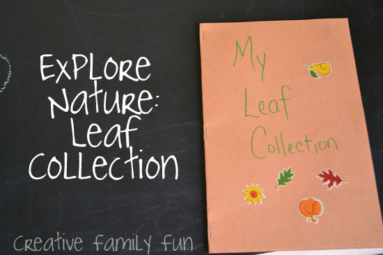 Explore Nature: Leaf Collections - Creative Family Fun
