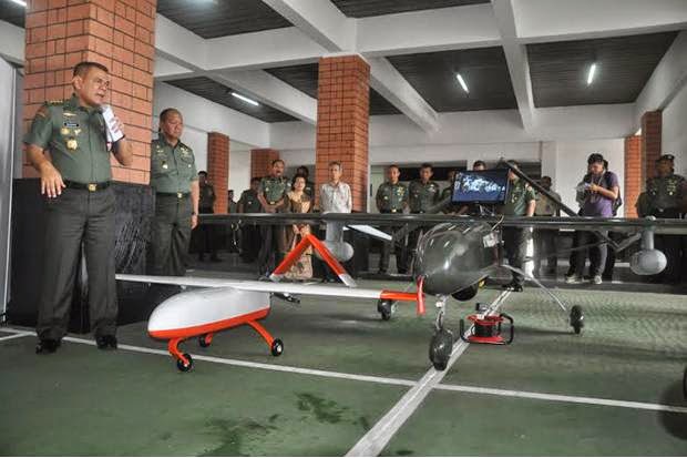 Super Drone : UAV TNI AD Karya Univeristas Surya - Indo Defense Blog