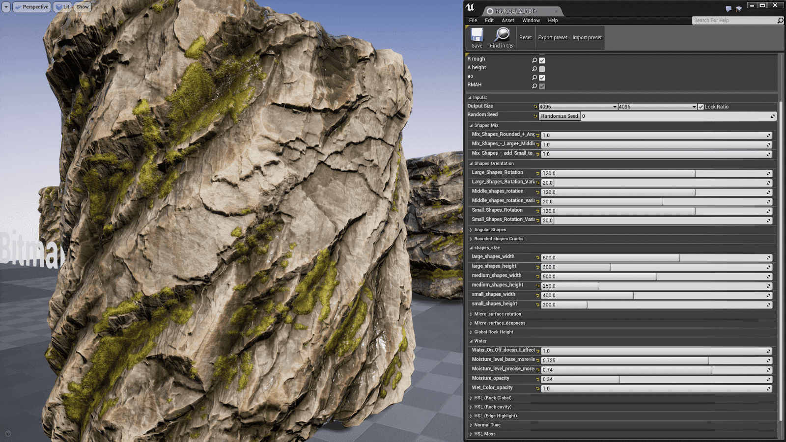 Rock Generator for Unreal Engine 4 | Computer Graphics Daily News