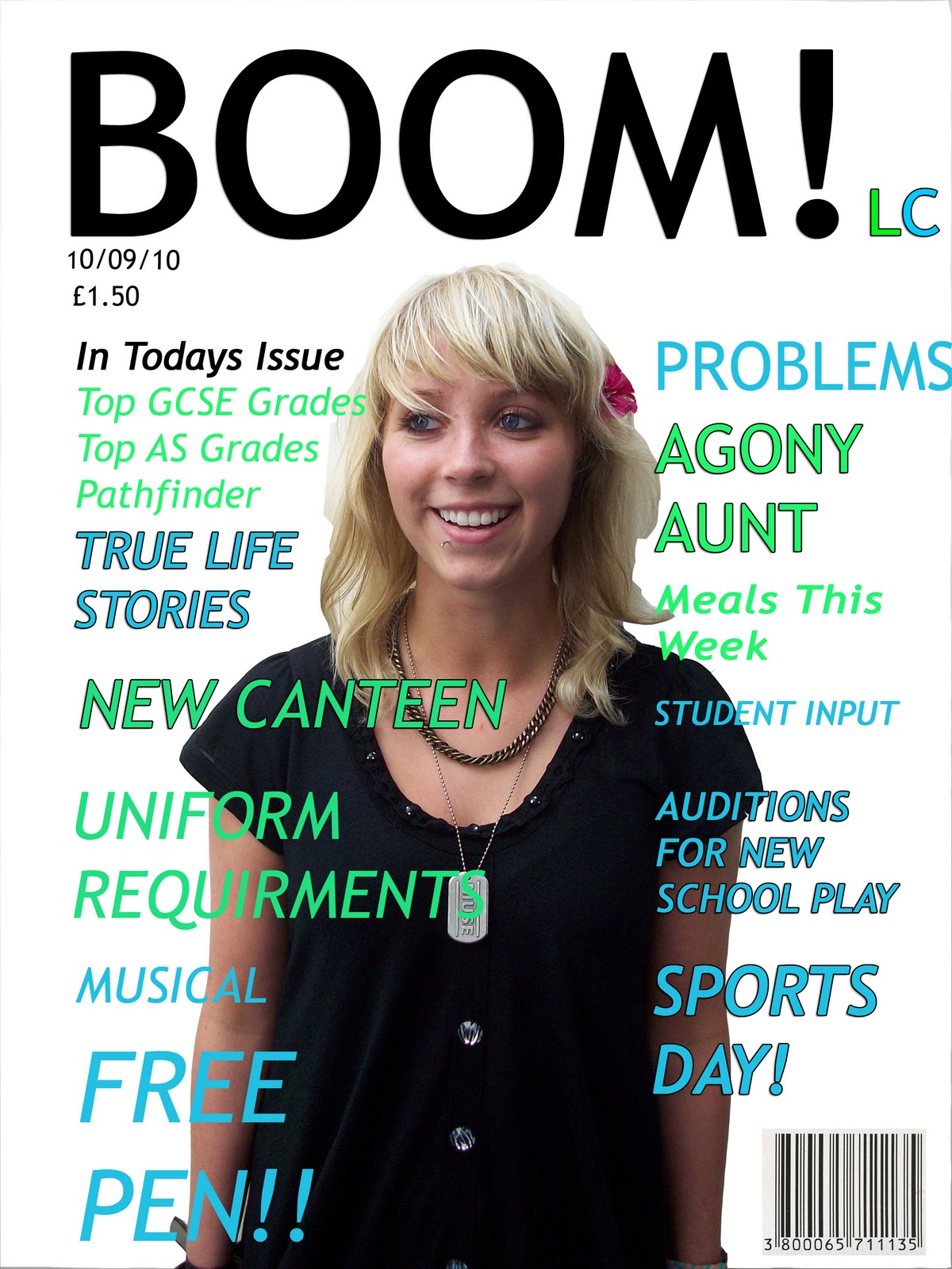 Samrita's AS Media Coursework: Preliminary Magazine