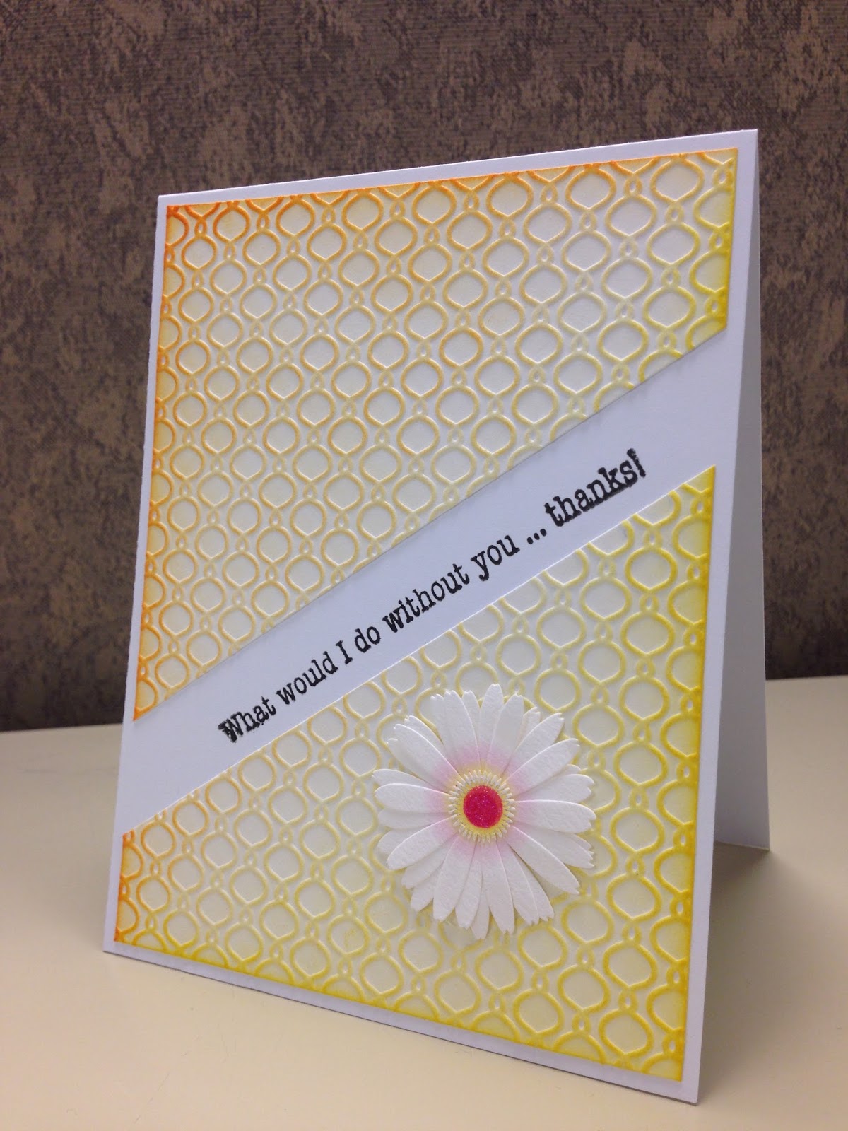 Kendra's Paper Blog: Dry Embossed Card Set 030416