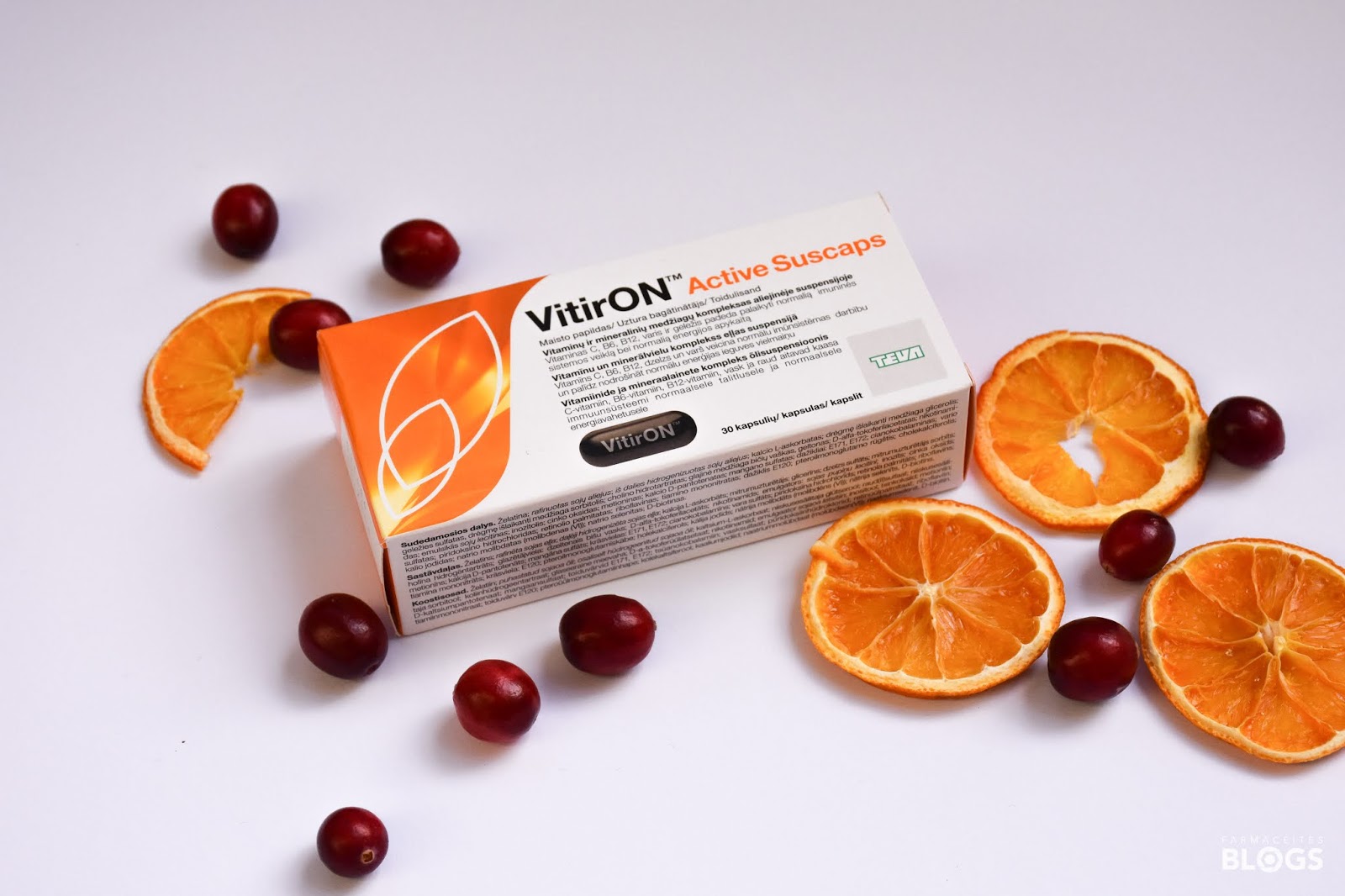 VitirON Active gan enerģijai, gan imunitātei - Farmaceites Blogs