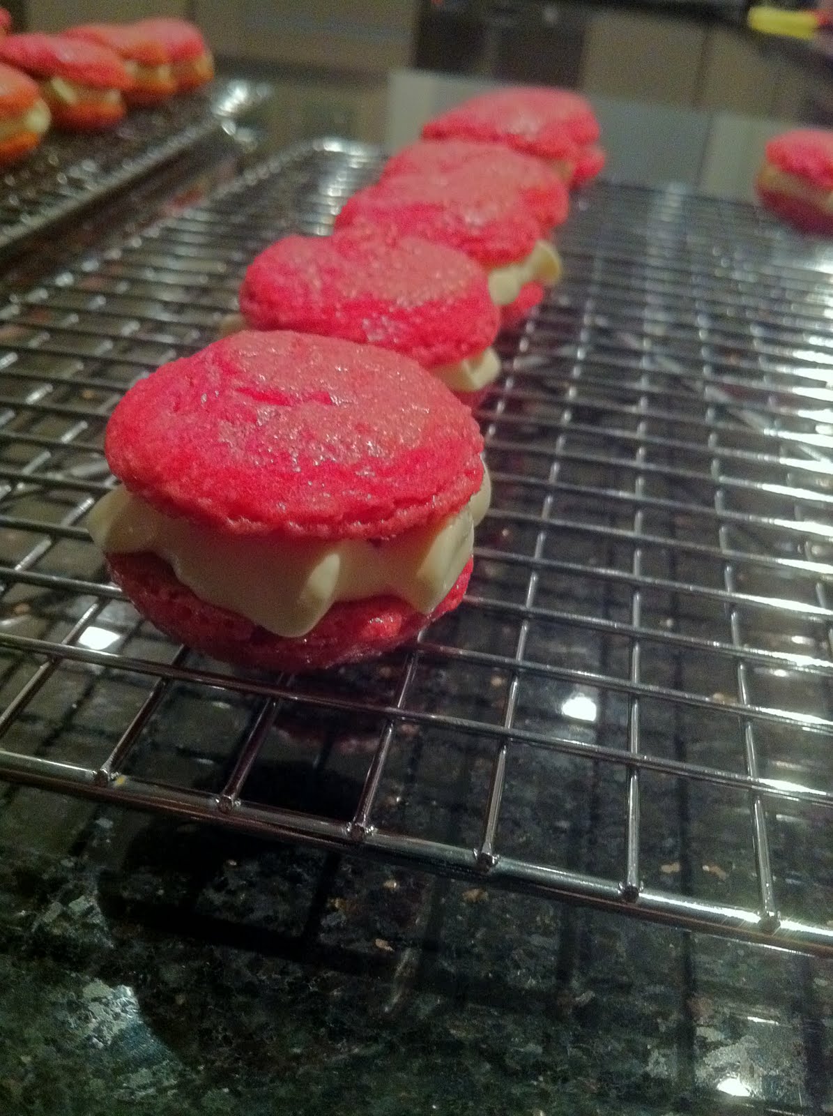 Team JJ's Bakery: Raspberry Macarons with Seedless Raspberry Jam ...