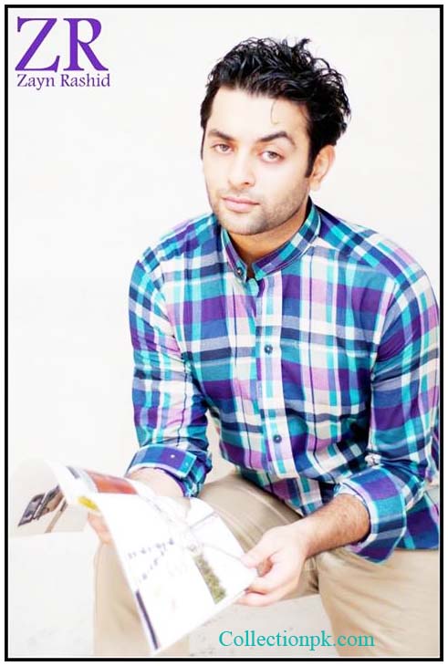 Fashion Style Design: Zain Rashid Shirt collection for Men 2013
