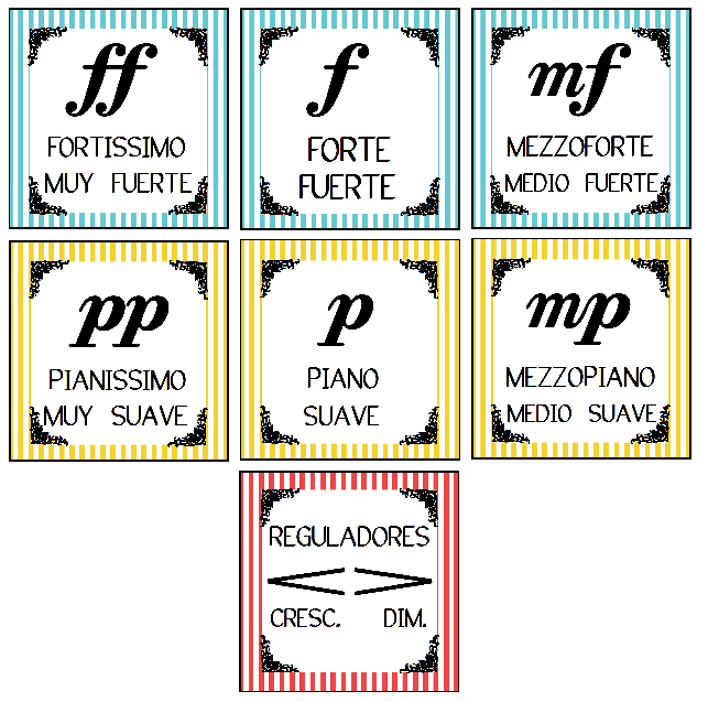 LENGUAJE MUSICAL:MATICES DINÁMICOS [Music Ideas]