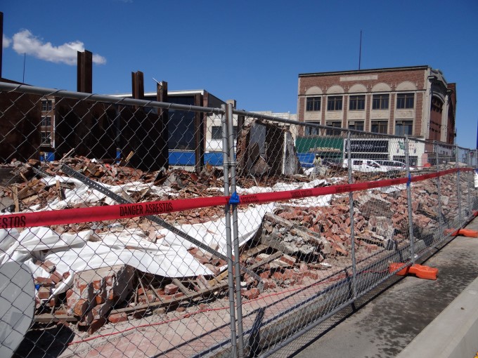 Walkabout With Wheels Blog: The Nicholaus Building Is Now A Pile of ...