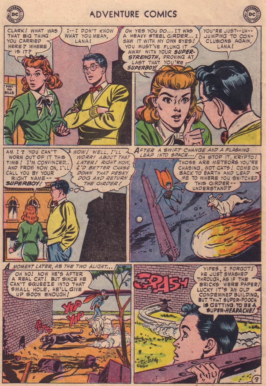 Days of Adventure: Adventure Comics # 210, March, 1955