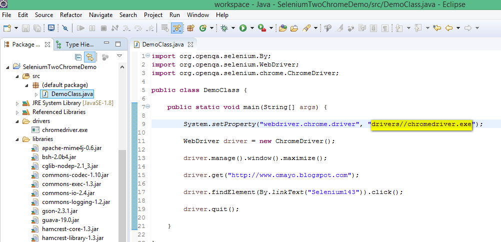 Selenium-By-Arun: Executing Selenium 2 Automation Scripts on Chrome Browser