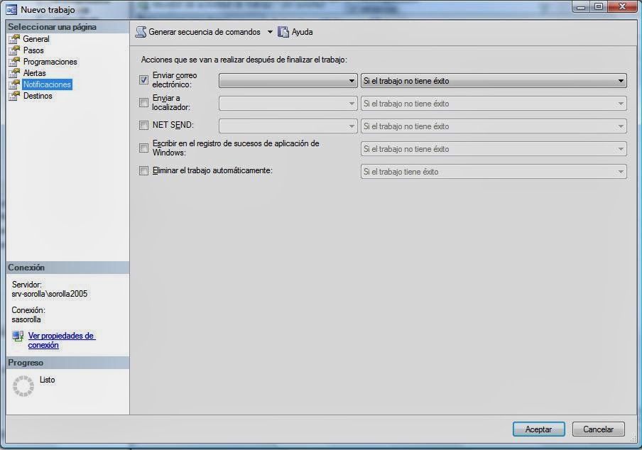 Análisis y Programación: Cómo programar SQL Server para que realice tareas automáticas
