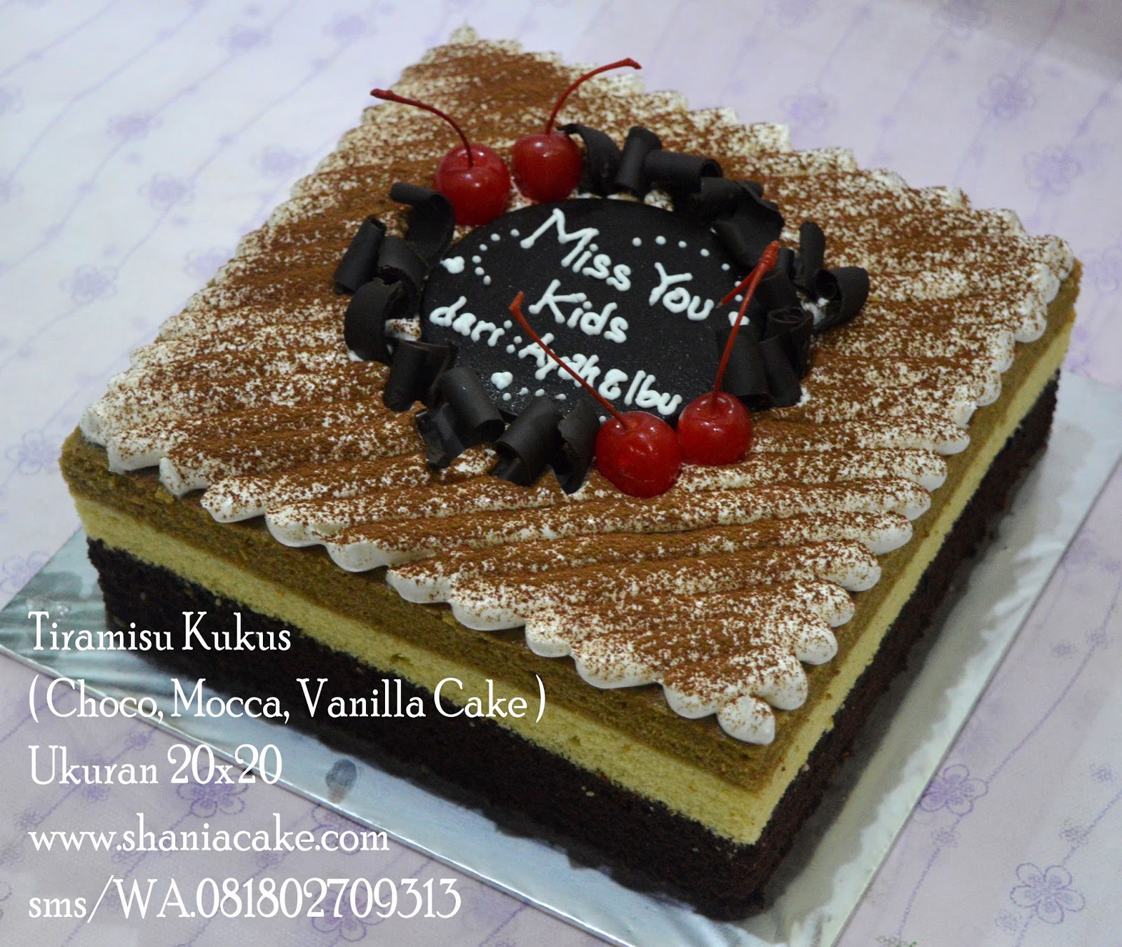 [BDay Cake Jogja] Tiramisu Kukus Pak Hakiki Cirebon | Home Made Cake ...