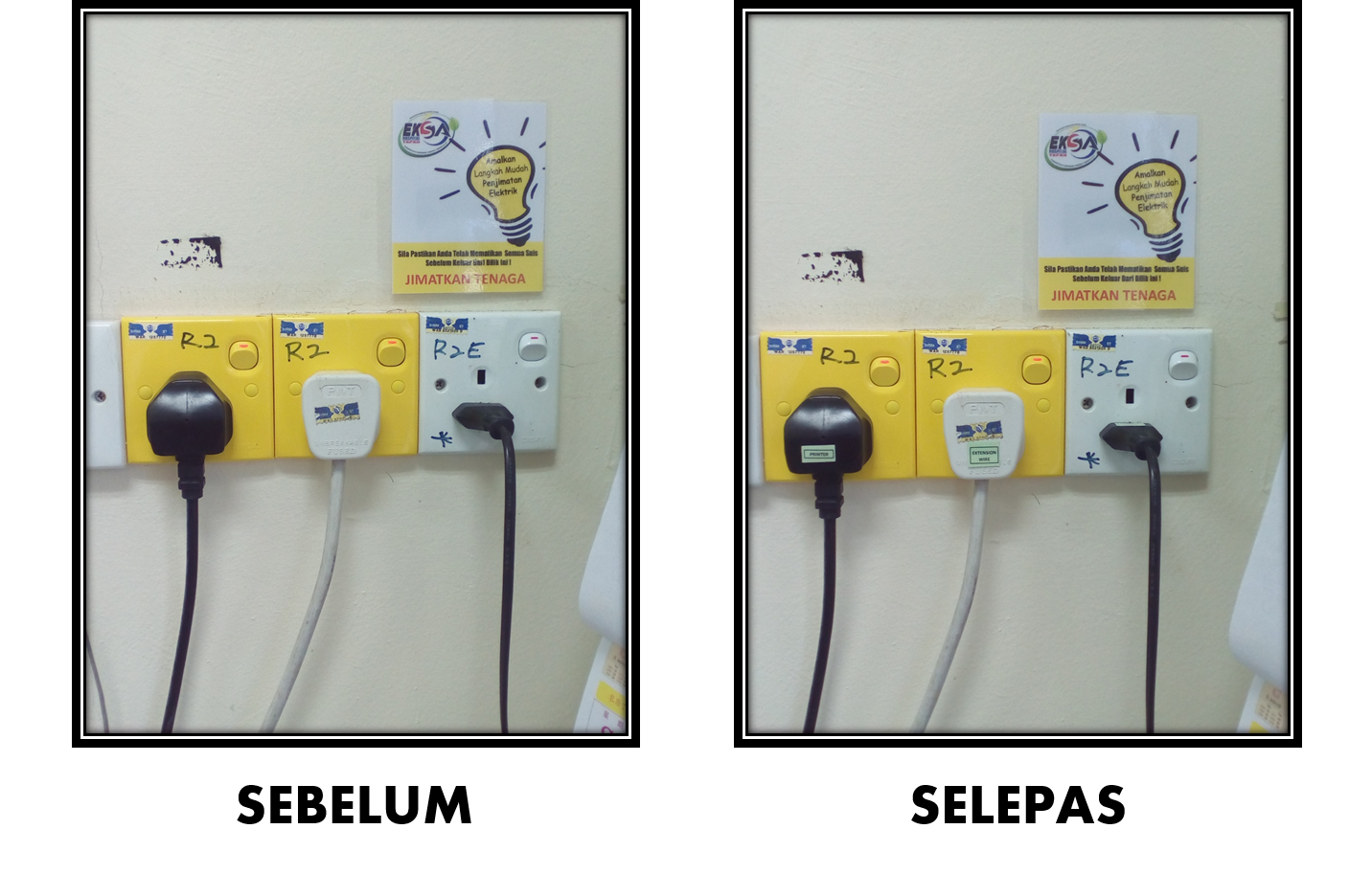 EKSA Zon Kasawari Hospital Tapah: GOTONG-ROYONG EKSA