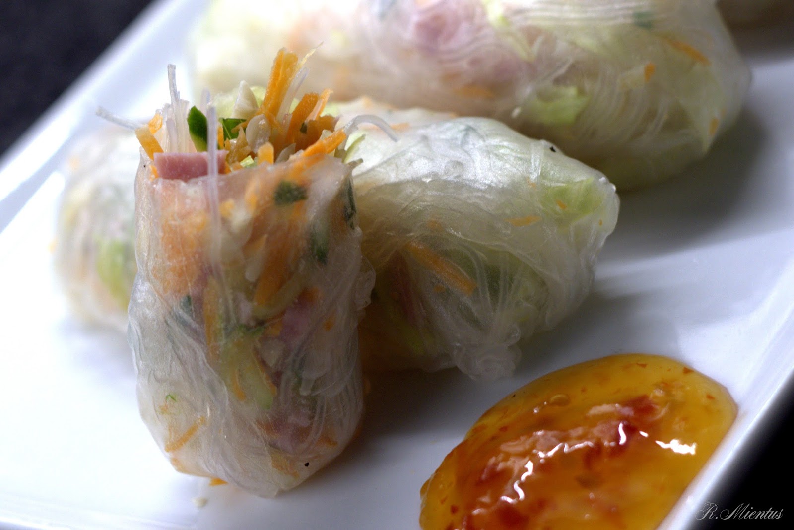 i hverdagen, og andre dage: Vietnamiseske forårsruller i rispapir