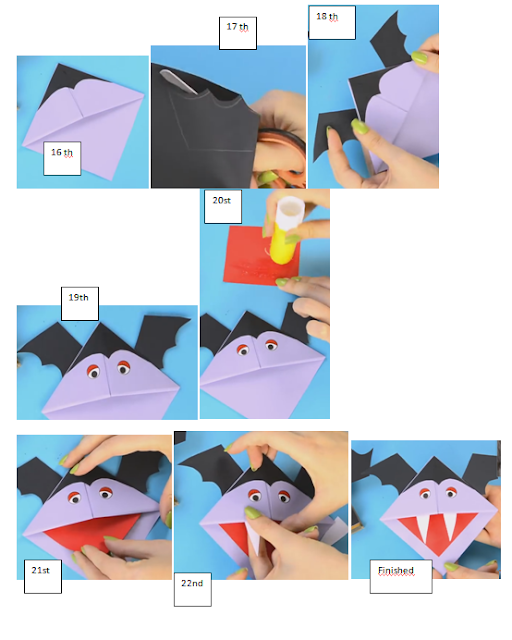 ARTS AND CRAFTS 5th GRADE (A and C): Unit 3 - Halloween - How to Make ...