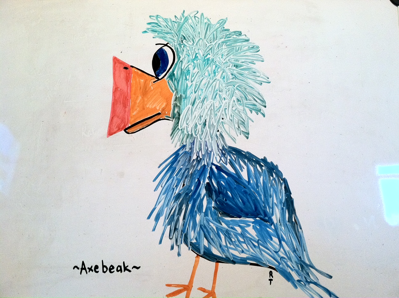 Fruitless Pursuits: D&D, Day by Day - Axe Beak