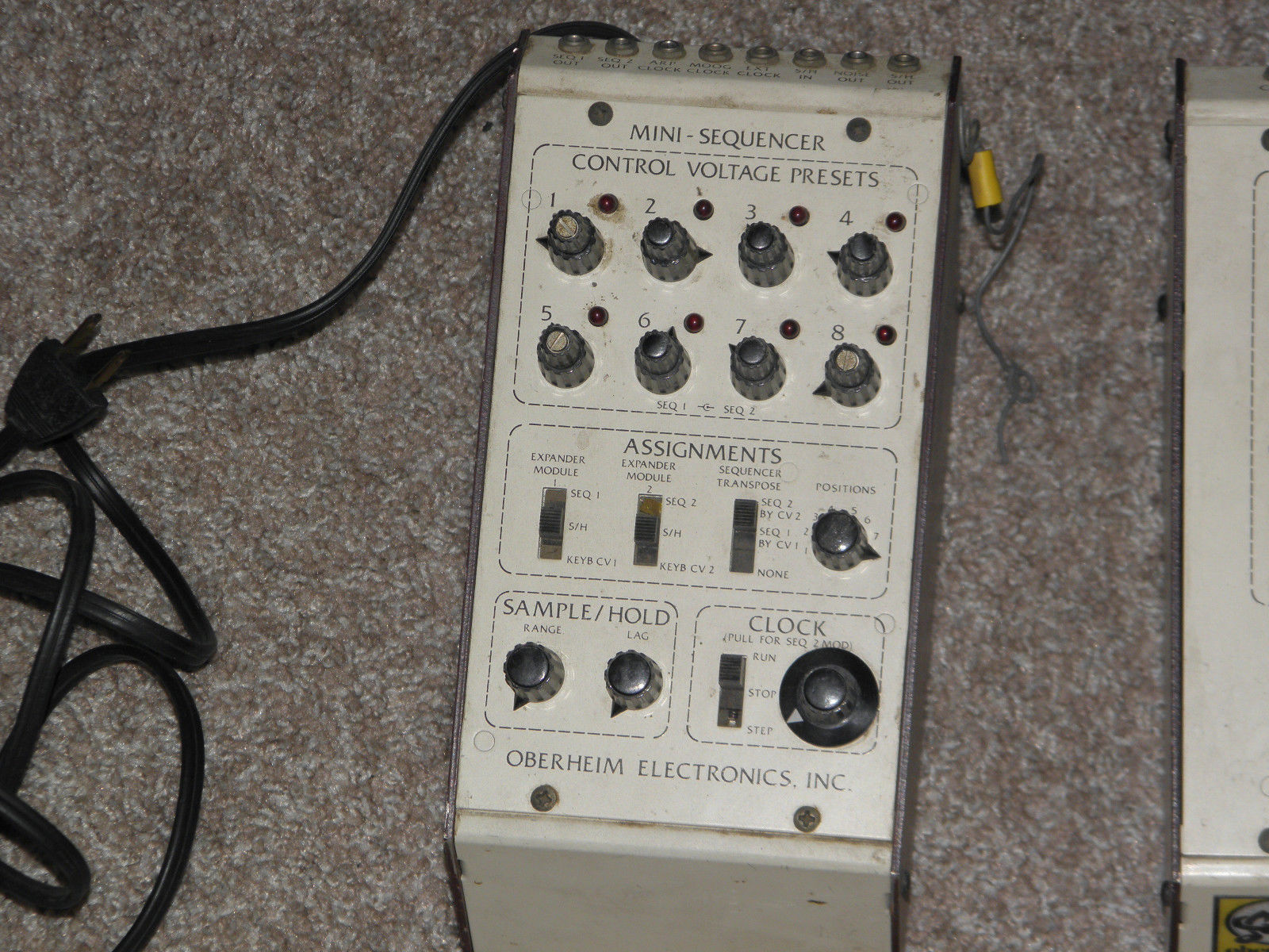 MATRIXSYNTH: Oberheim Electronics Mini-Sequencer and Synthesizer ...