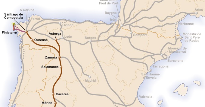 I VAGABONDI.... IN CAMMINO VERSO SANTIAGO: Via Augusta e Via della Plata