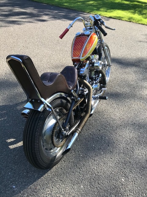 South Bay Street Machines: 1998 Sportster Hardtail Rigid Chopper