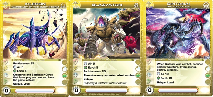 Chaotic: Down Under: Sample Deck 2: Earth-Shatterers!