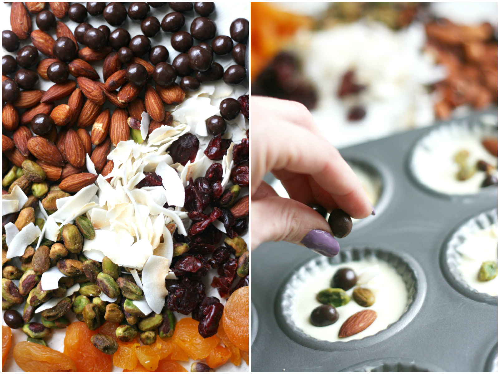 White Chocolate Trail Mix Cups | The Pretty Life Girls