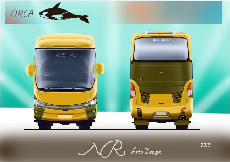 Seputar Design Bus 3D (ORCA) | SEPUTAR BUS DAN TRUK