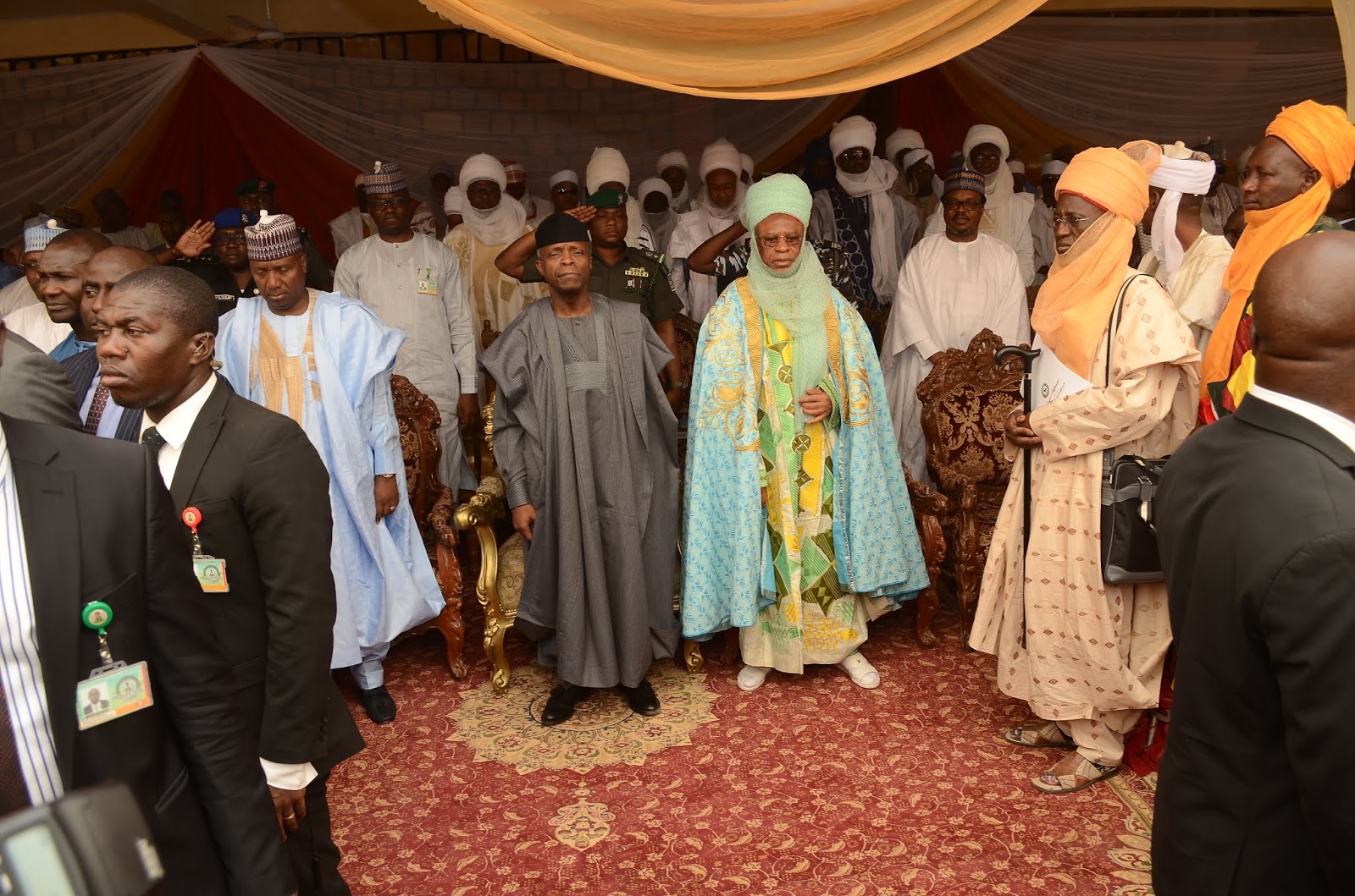TOZALI: EXCLUSIVE PICTURES OF THE TURBANING CEREMONY OF ALH. MUSA ...