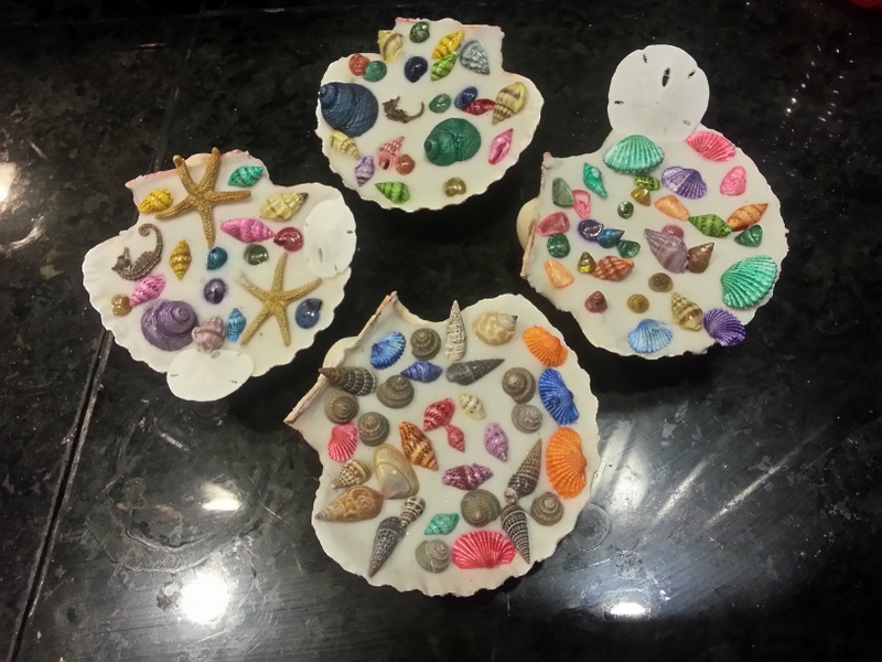 My Home Sweet Harvest: Sea Shell Craft