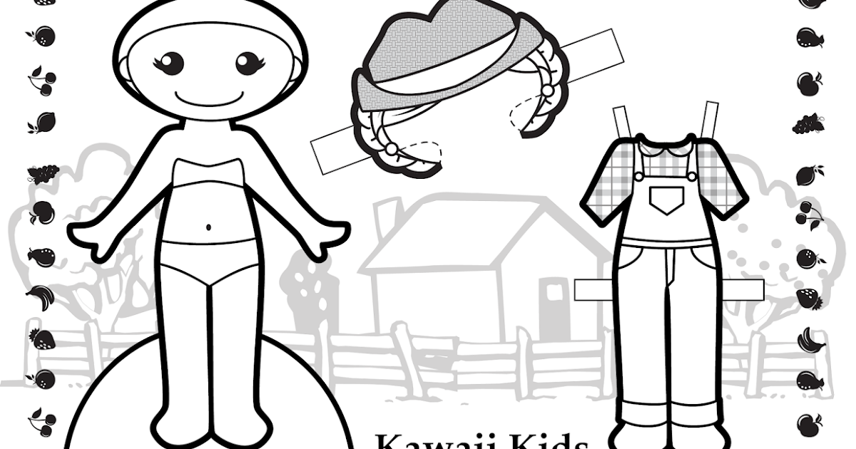 Paper Doll School: Kawaii Wednesday - Farmers