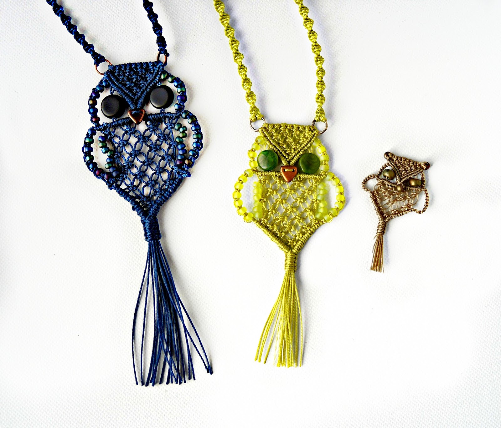 Knot Just Macrame by Sherri Stokey: Macrame Owls for All