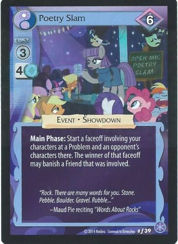 MLP The Crystal Games Foil Parallel Set CCG Cards | MLP Merch