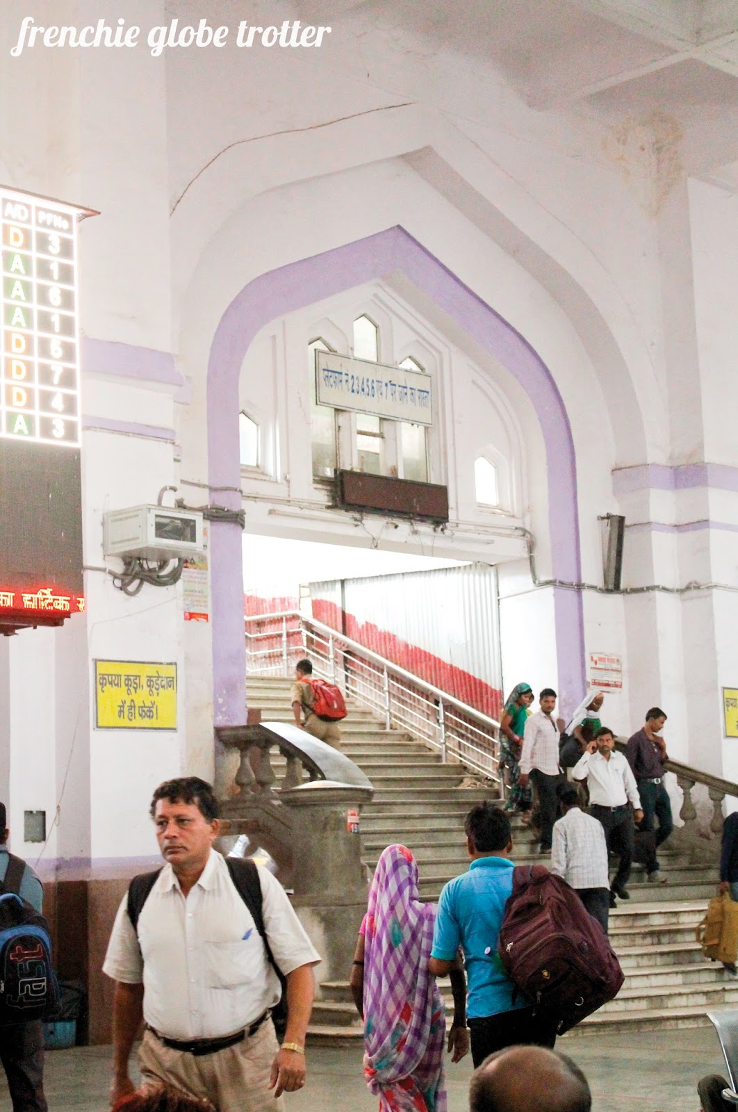 A French Girl and her Travels: Lucknow Charbagh Railway Station, Uttar ...